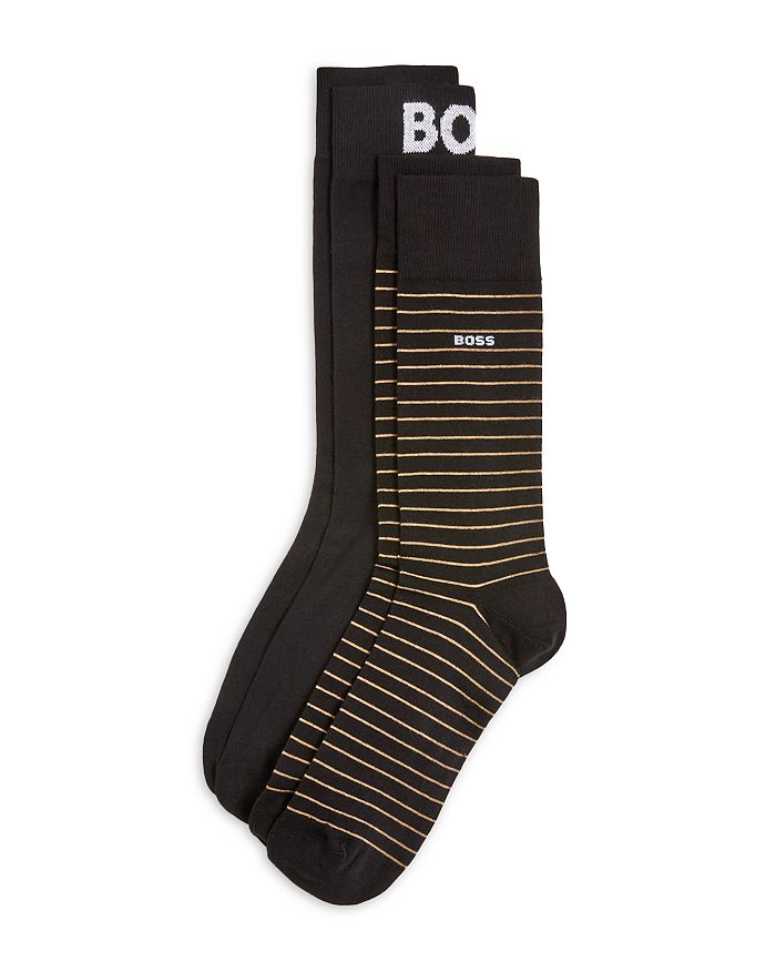 BOSS Cotton Blend Dress Crew Socks | Bloomingdale's