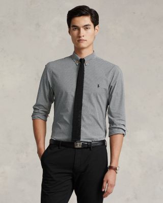 Click here for Polo Ralph Lauren Slim Fit Long Sleeve Poplin Butt... prices