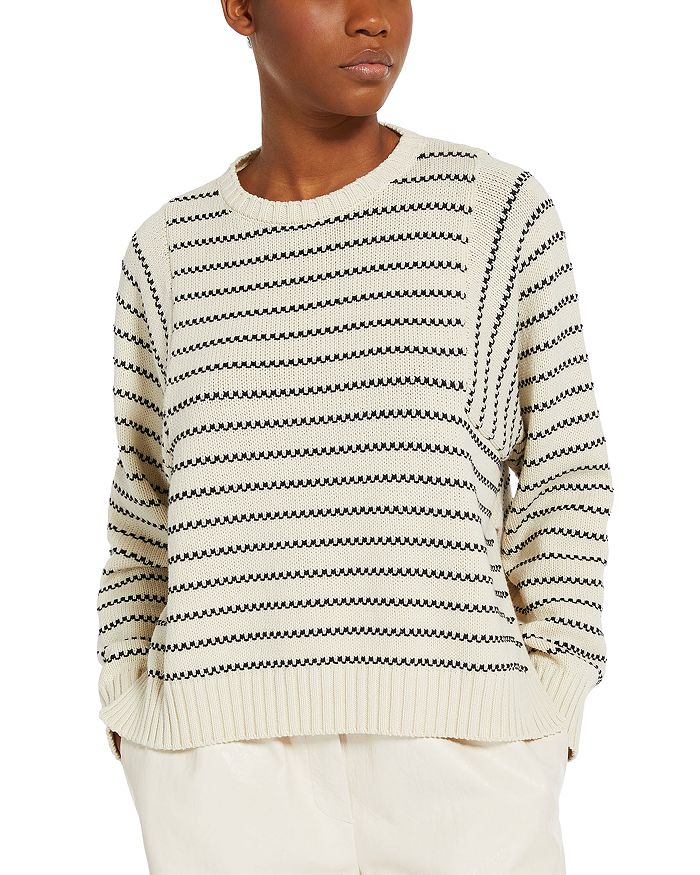 Weekend Max Mara Natura Stripe Sweater | Bloomingdale's