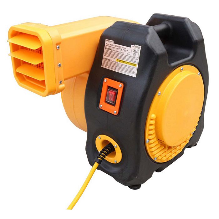 Zoom Blowers 2 HP XLT Inflatable Bounce House Blower, Energy Efficient ...