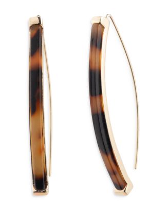 Ralph Lauren Tortoise Threader Earrings | Bloomingdale's