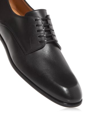 FERRAGAMO Men's Fosco West Lace Up Leather Derby Shoes FERRAGAMO Men's Fosco West Lace Up Leather Derby Shoes
