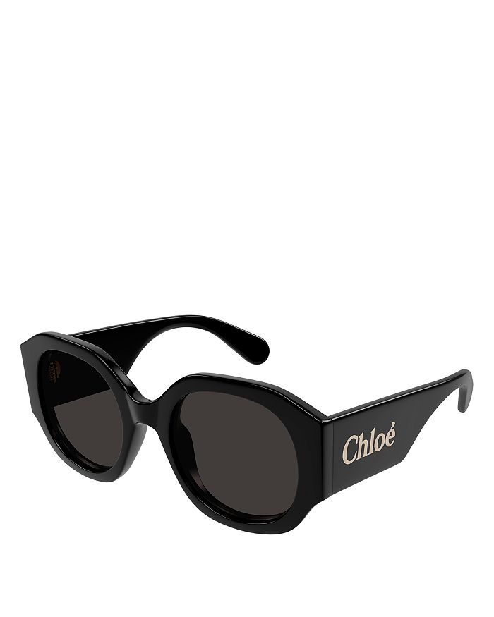 Chloé Naomy Round Sunglasses, 53mm | Bloomingdale's