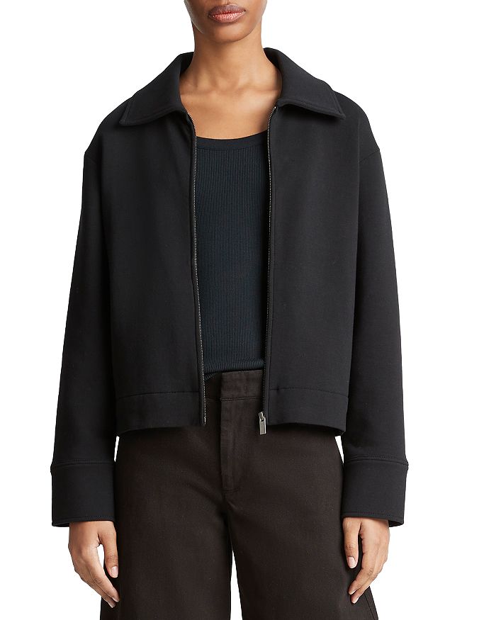 Vince Collared Zip Jacket | Bloomingdale's