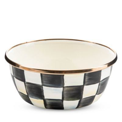Click here for MacKenzie-Childs Courtly Check Enamel Pinch Bowl prices