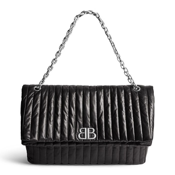 Balenciaga Monaco Large Chain Bag Quilted | Bloomingdale's