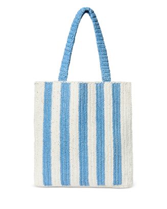 Loeffler Randall Crochet Raffia Book Tote | Bloomingdale's