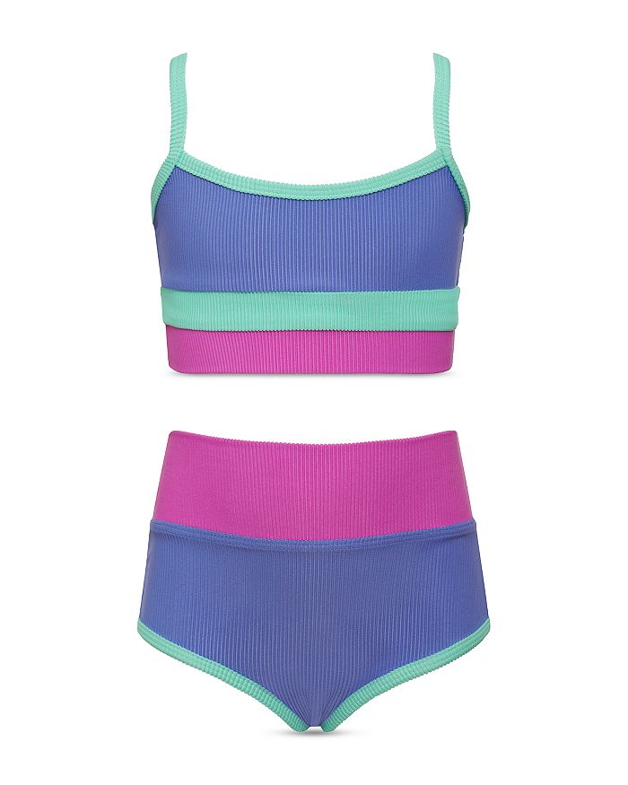 Beach Riot Girls' Little Eva & Emmie Two Piece Swimsuit - Little Kid ...