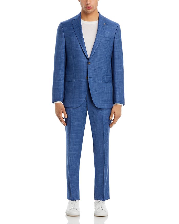 Jack Victor Napoli Tonal Windowpane Regular Fit Suit | Bloomingdale's