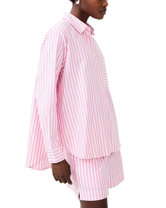 FRENCH CONNECTION Relaxed Popover Shirt | Bloomingdale's