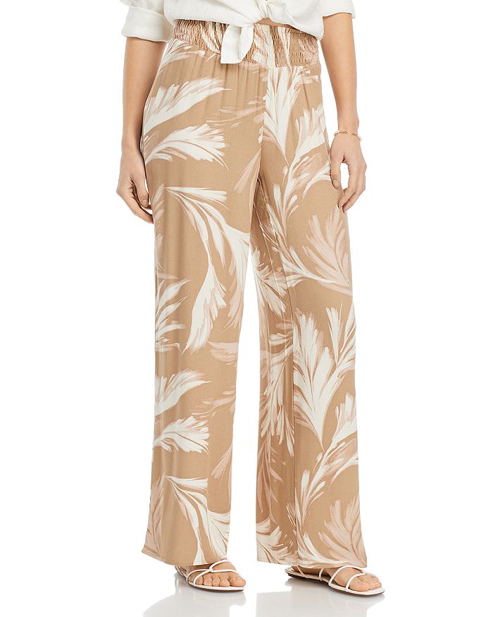 Cupio Printed Smock Waist Pants | Bloomingdale's
