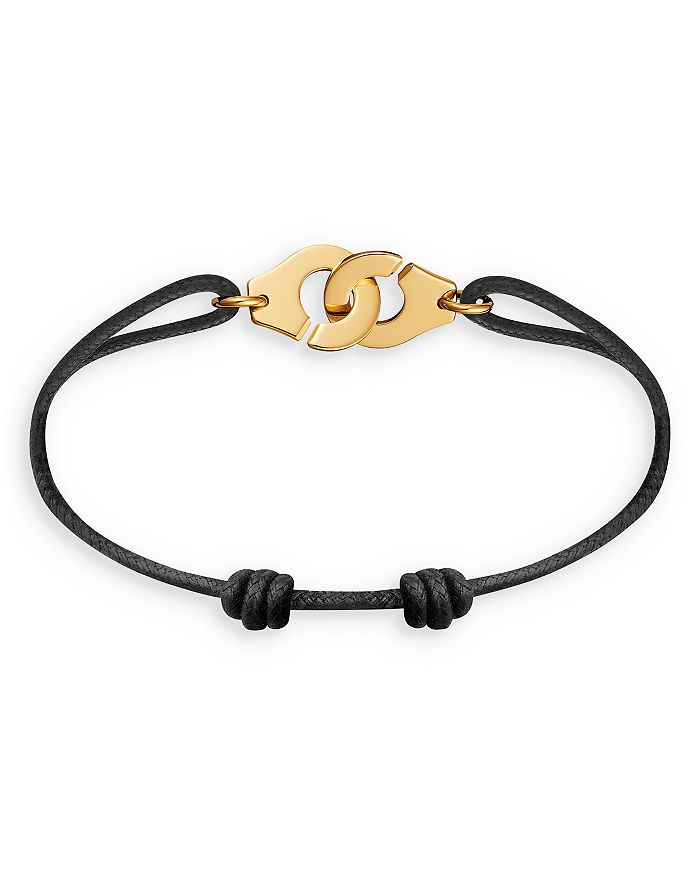 Dinh Van 18K Yellow Gold Menottes R12 Intertwined Handcuff Charm ...