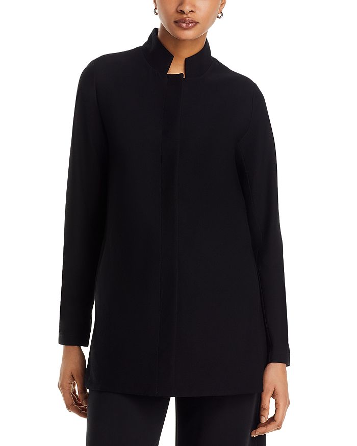 Eileen Fisher Stand Collar Jacket | Bloomingdale's
