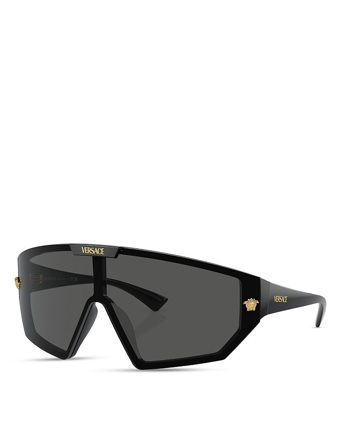 Versace Shield Sunglasses, 147mm | Bloomingdale's