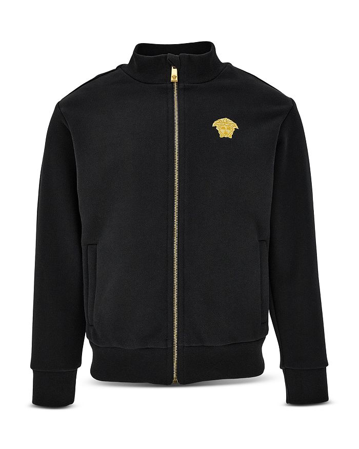Versace Boys' Medusa Embroidery Zip Up Sweatshirt - Big Kid ...