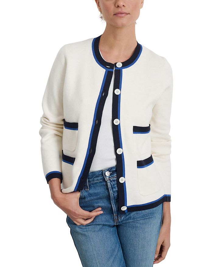 Alex Mill Camille Tipped Cardigan Sweater | Bloomingdale's