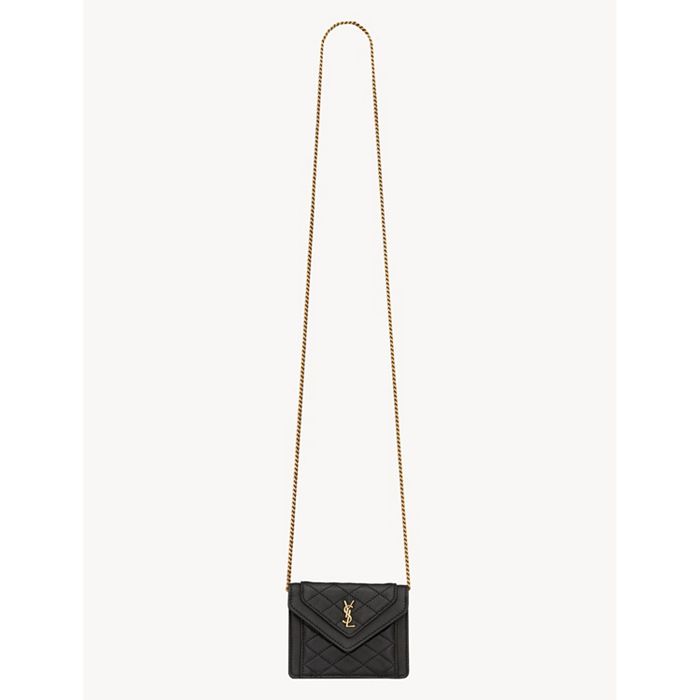 Saint Laurent Gaby Micro Bag in Quilted Lambskin | Bloomingdale's