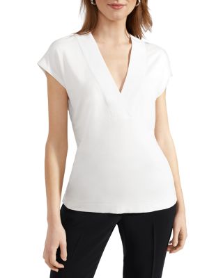 HOBBS LONDON Jonie Extended Shoulder Top | Bloomingdale's