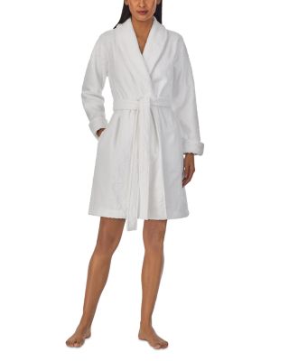 Ralph Lauren Shawl Collar Short Robe | Bloomingdale's