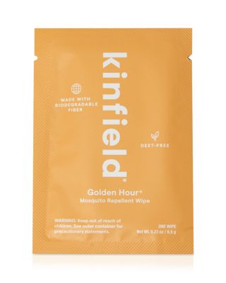 Kinfield Golden Hour Mosquito Repellent Wipes | Bloomingdale's