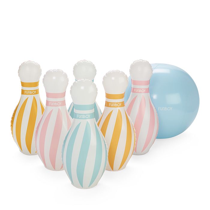 Funboy Rainbow Inflatable Bowling Set | Bloomingdale's