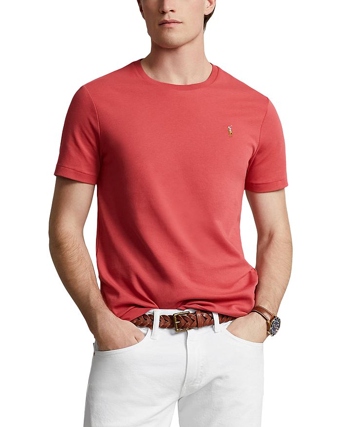 Polo Ralph Lauren Cotton Embroidered Logo Tee | Bloomingdale's