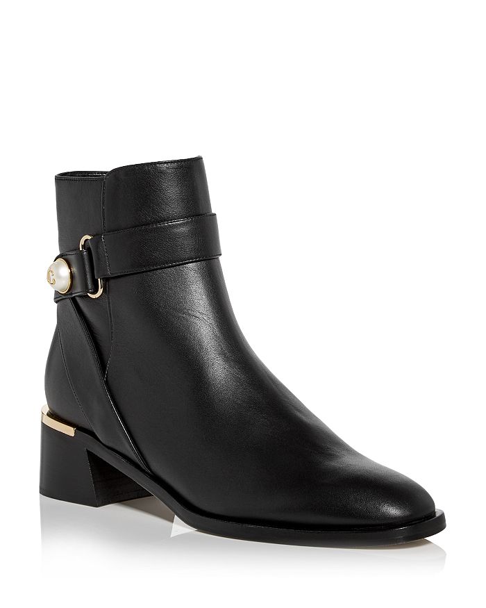 Jimmy Choo Women's Noor 45 Block Heel Booties | Bloomingdale's