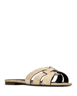 Click here for Saint Laurent Womens Tribute Mule Slides prices
