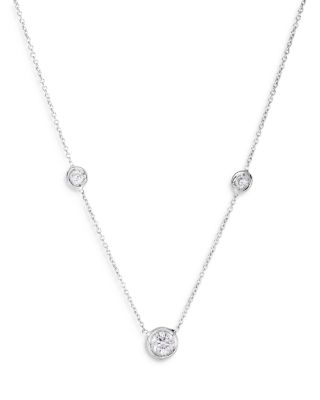 Click here for Roberto Coin 18K White Gold Diamond by the Inch Di... prices