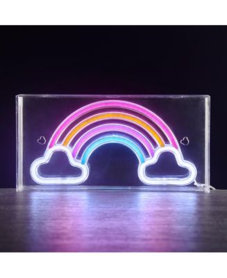 Wireless Express Unisex Rainbow Neon sign with RBG lights - Ages 6 ...