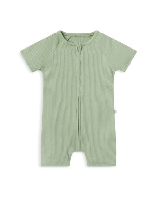 Click here for Mori Unisex Short Sleeve Zip Romper - Baby prices