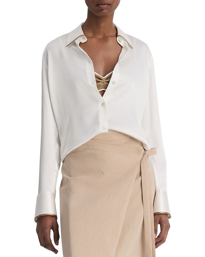 Vince Silk Blouse | Bloomingdale's