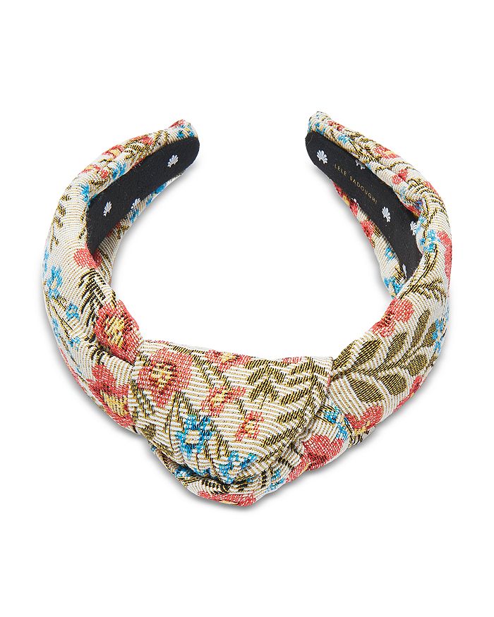 Lele Sadoughi Floral Knotted Headband | Bloomingdale's