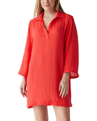 Michael Stars Kini Collared Tunic Dress | Bloomingdale's Women