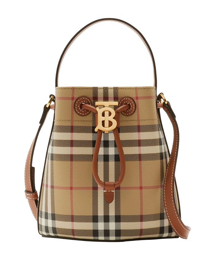 Burberry Mini TB Bucket Bag | Bloomingdale's
