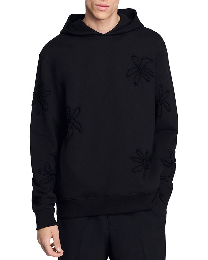 Sandro Flower Hoodie | Bloomingdale's