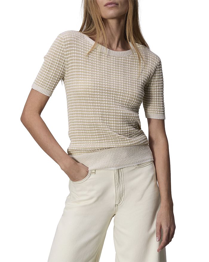 rag & bone Kilee Short Sleeve Knit Tee | Bloomingdale's