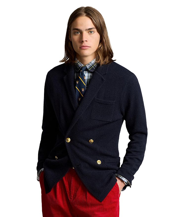 Polo Ralph Lauren Cashmere Regular Fit Blazer Cardigan | Bloomingdale's