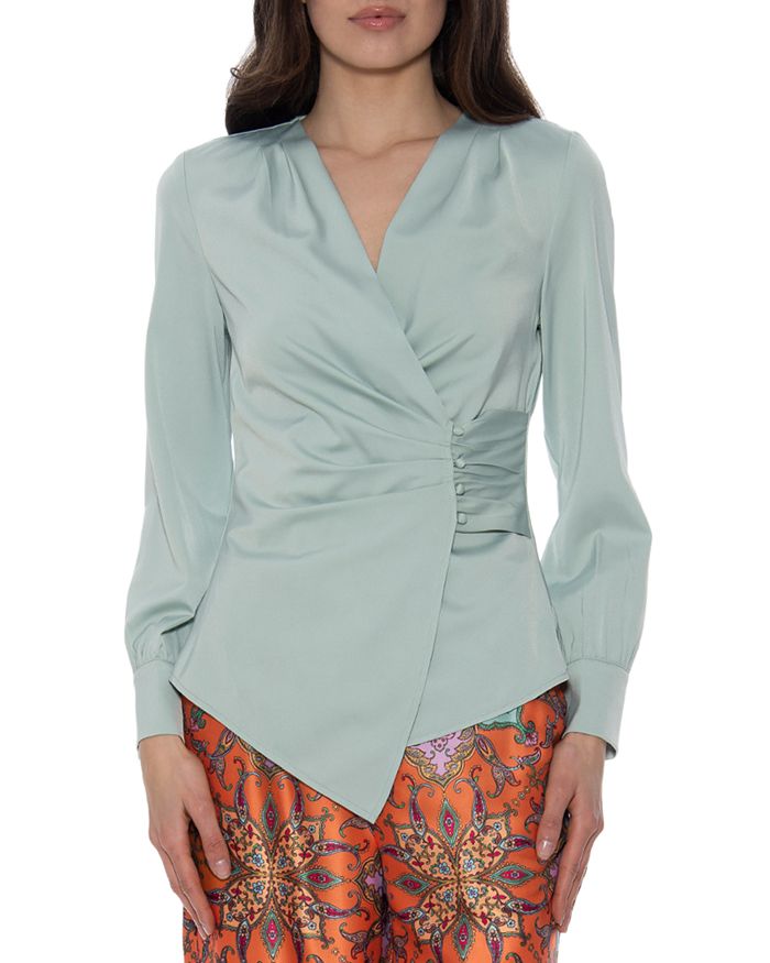 Gracia Satin Blouse | Bloomingdale's