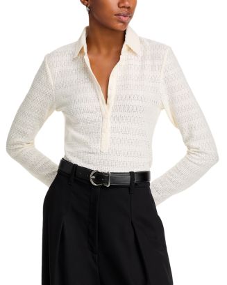 rag & bone Julia Polo Top | Bloomingdale's