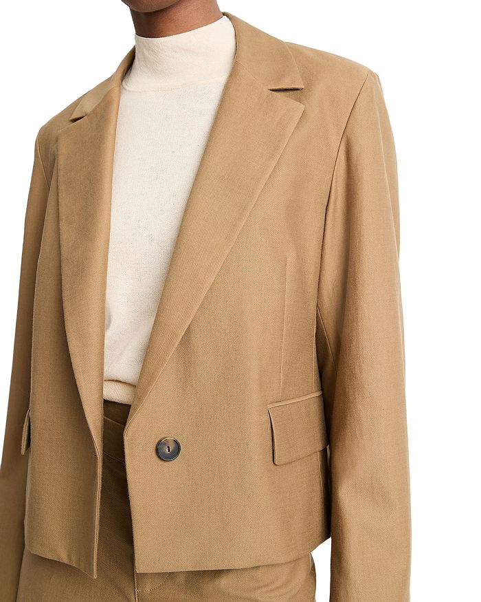 Vince Twill Cropped Jacket | Bloomingdale's