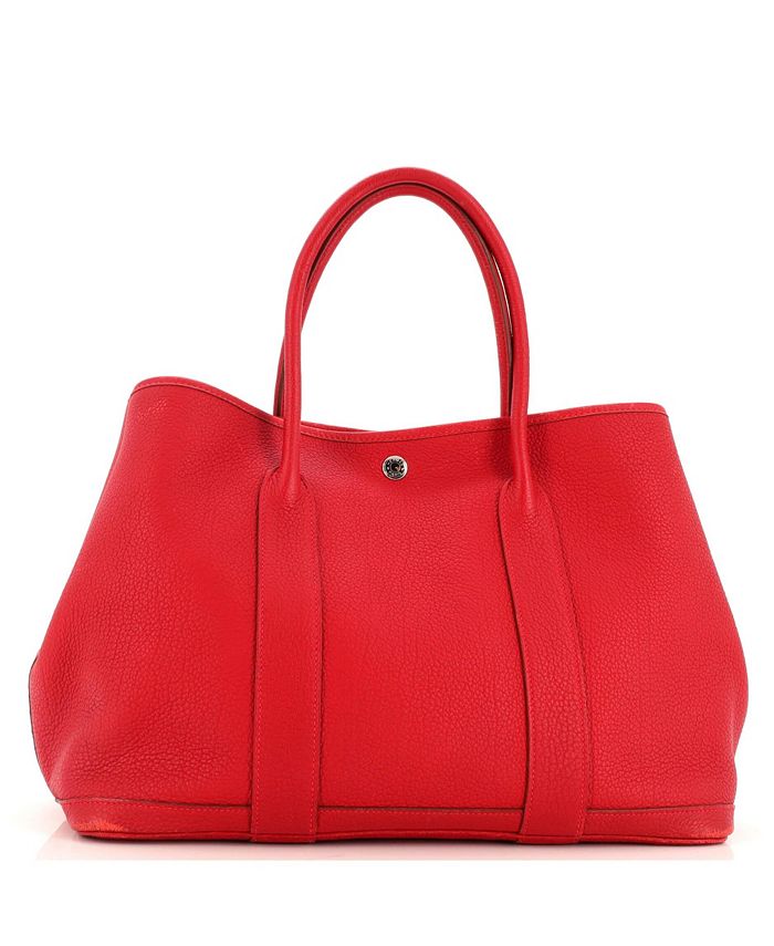 Pre-Owned Hermes 36 Garden Party Tote Leather | Bloomingdale's