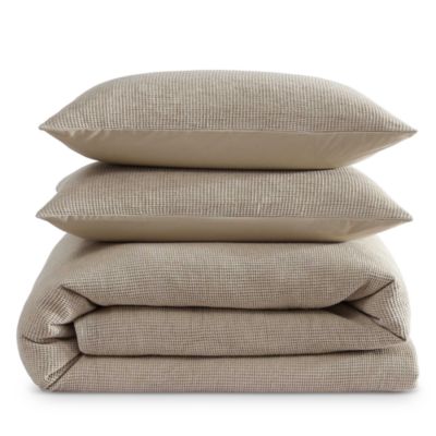Click here for Calvin Klein Microwaffle Melange 3 Piece Duvet Cov... prices