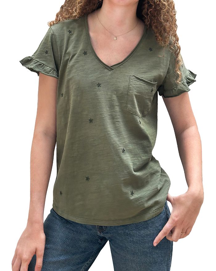 Billy T Star Embroidered Tee | Bloomingdale's
