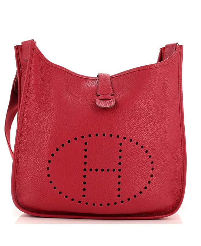Pre-Owned Hermes GM Evelyne Bag Gen III Clemence | Bloomingdale's