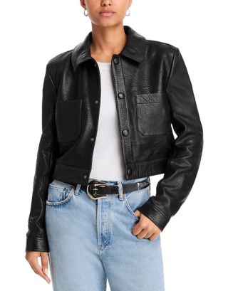 FRAME Leather Jacket | Bloomingdale's
