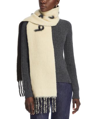 Burberry Reversible Logo Wool Blend Scarf | Bloomingdale's Jewelry ...