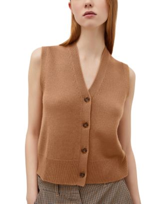 Marella Provola Camel Sweater Vest | Bloomingdale's