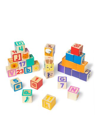 Melissa & Doug Ms. Rachel Blocks + Activity Cards - Ages 1 ...