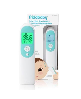 Frida Baby 3-in-1 Ear, Forehead + Touchless Infrared Thermometer ...
